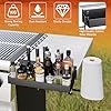 Amazon.com - jkxoo Griddle Caddy for Blackstone 17"/22"/28"/36" Prep ...