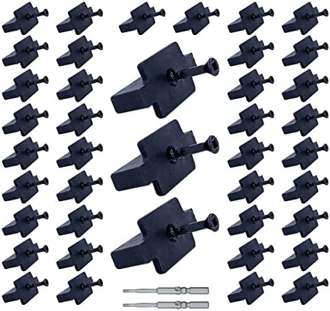 Amazon.com: LifCratms 50Pcs Hidden Fasteners Clips for Deck Fastening ...