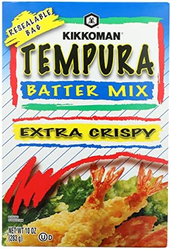 Amazon.com : Kikkoman Tempura Batter Mix Extra Crispy, 10 Ounce (Pack ...