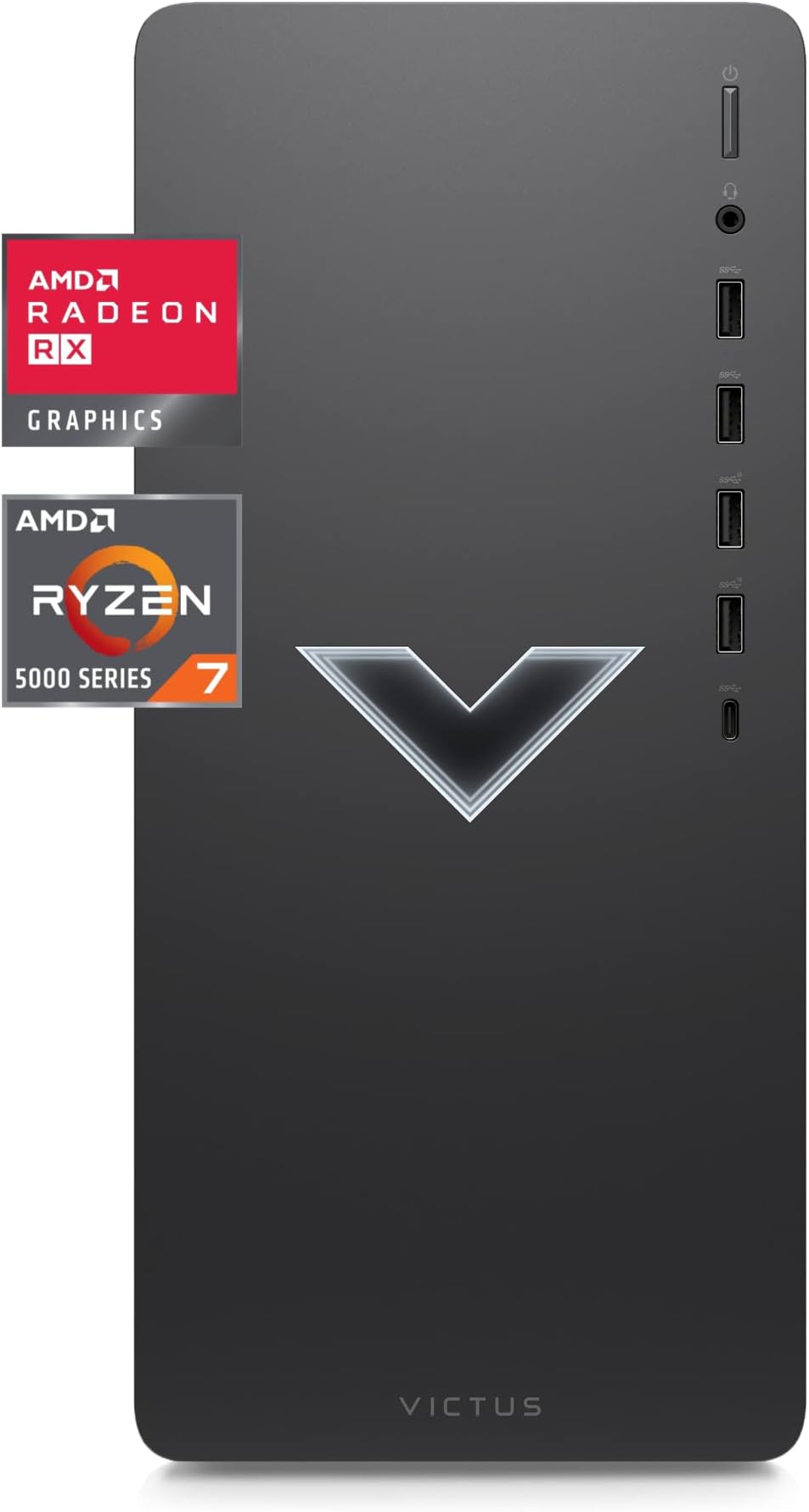 Amazon.com: HP Victus 15L Gaming Desktop Computer Bundle PC, AMD Ryzen ...