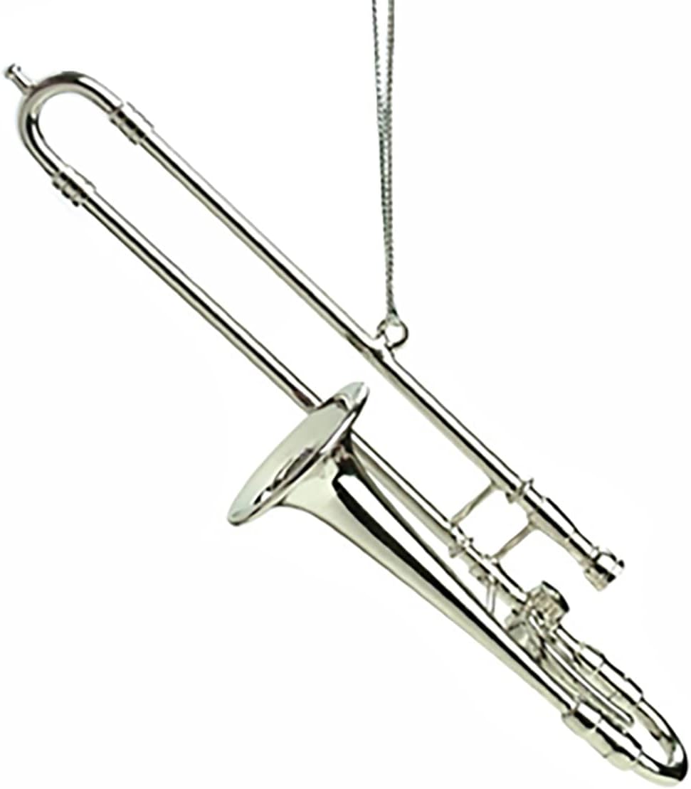Amazon.com: Treasure Gurus Miniature Trombone Realisitc Musical ...