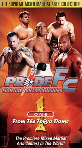 Amazon.com: Pride FC 1 - From the Tokyo Dome [VHS] : Pride FC, Rickson ...