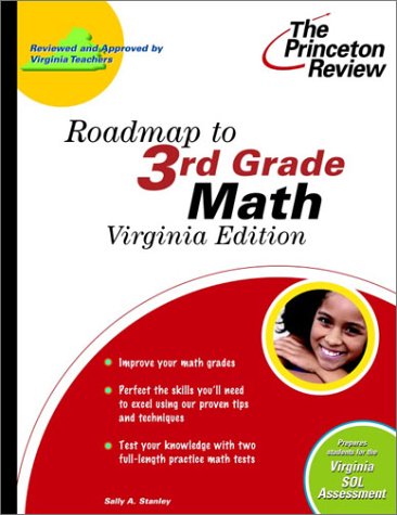 Roadmap to 3rd Grade Math, Virginia Edition (State Test Preparation ...