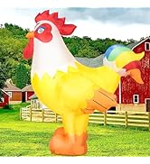 Amazon.com: 6FT Highland Cow Inflatables Christmas Spring, Farm Ranch ...