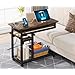 Amazon.com: Tribesigns Small Portable Desk with Power Outlet, Height ...
