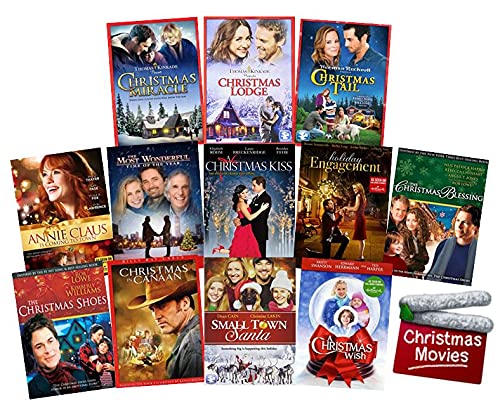 Amazon.com: Hallmark-Thomas Kinkade-Norman Rockwell 12-Movie Christmas ...