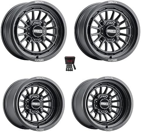 Amazon.com: ITP Momentum 14" Wheels Milled Polaris RZR 1000 XP/Ranger ...
