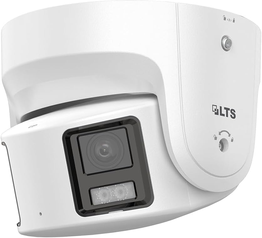 Amazon.com : LTS Platinum Fixed Turret Panoramic IP Camera, 8 MP, 2X 1/ ...