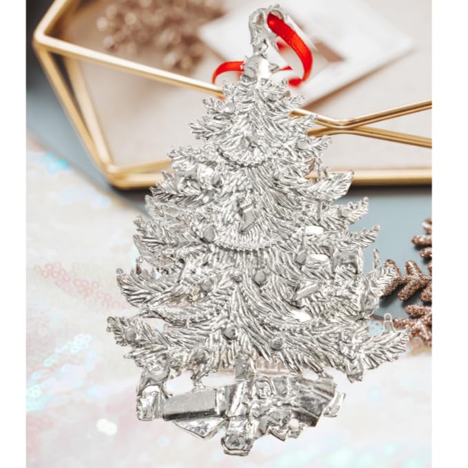 Amazon.com: House of Morgan Pewter - Handmade Christmas Tree Gifts ...