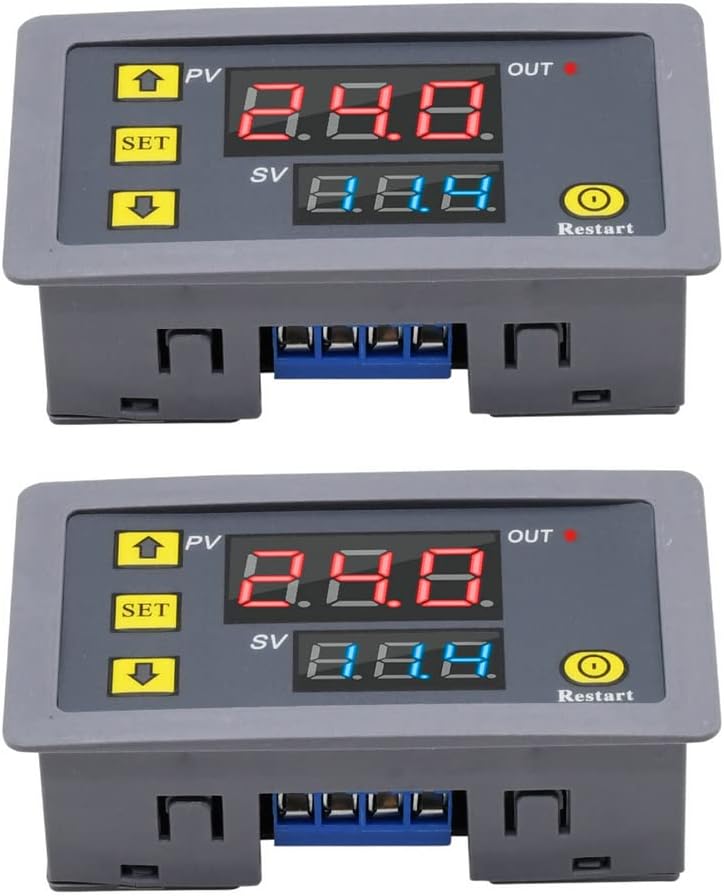 Electrodepot 50 Amp 4 Pole 7 Day, 24 Hrs Programmable Timer 220/240V ...