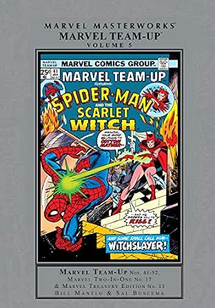 Amazon.com: Marvel Team-Up Masterworks Vol. 5 (Marvel Team-Up (1972 ...