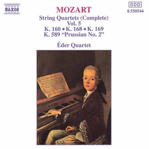 Mozart: String Quartets, K. 168-169 And K. 589, 'Prussian No. 2' von Eder Quartet bei Amazon ...