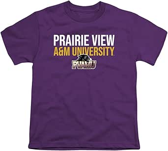 Amazon.com: Prairie View A&M University Official Stacked Unisex Youth T ...