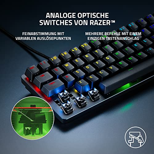 Razer Huntsman Mini (Analogue) – Compact 60% Gaming Keyboard with Opto ...