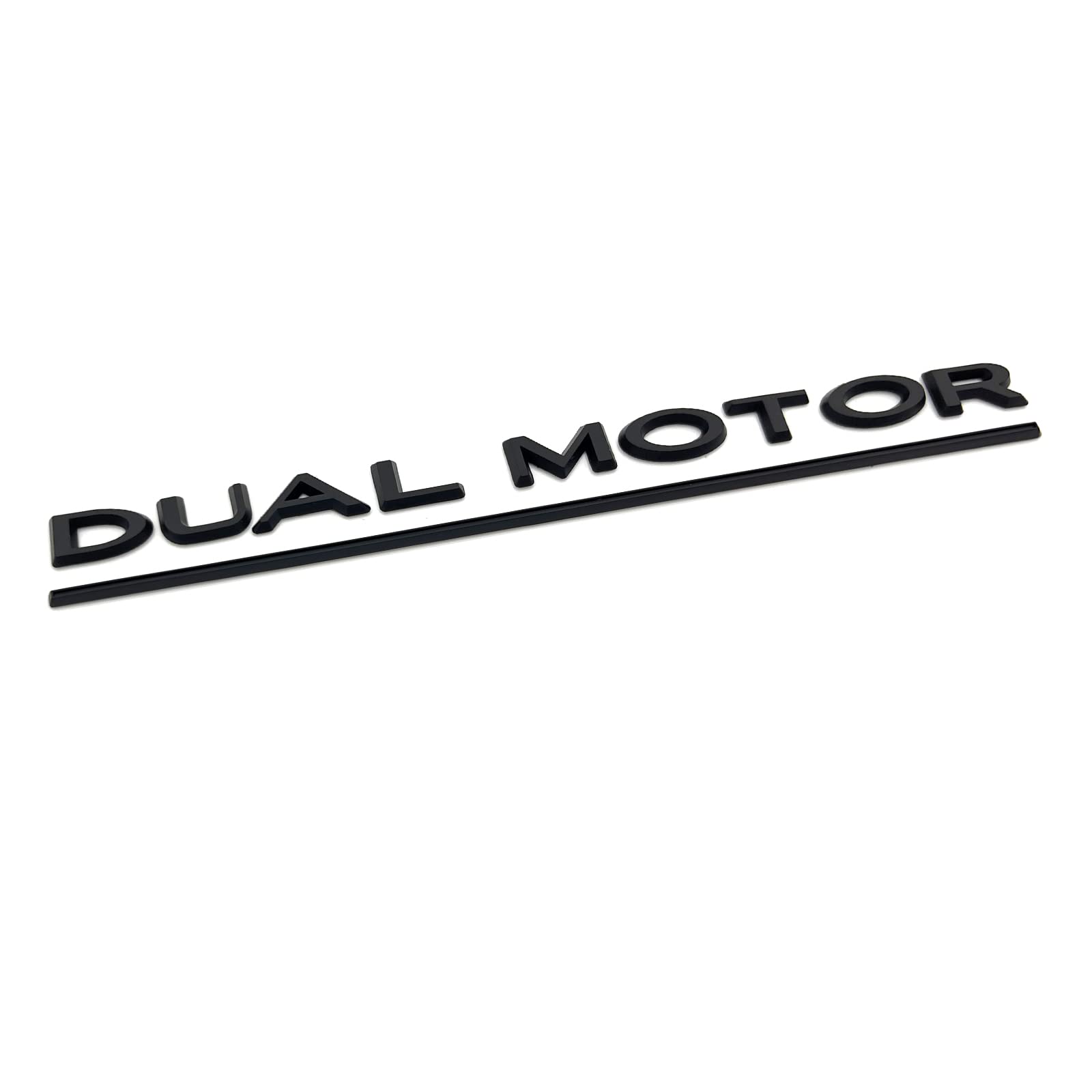 Amazon.com: Funce Model 3 Y Dual Motor Emblem Sticker Underlined Badge ...