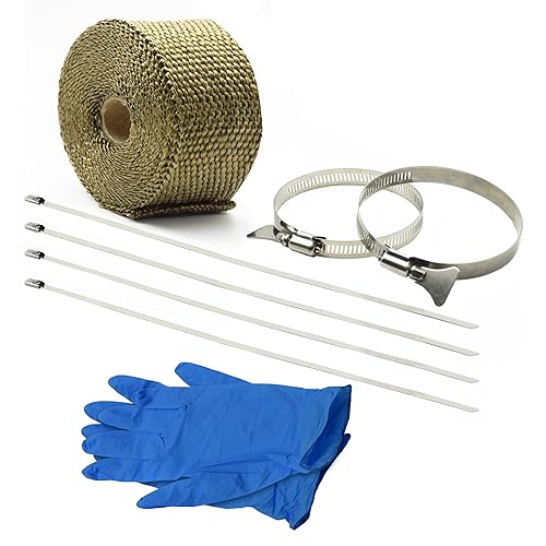 Snapklik.com : DOBTIM Fireproof Pipe Wrap Insulation 2 Wide X 16 Long ...