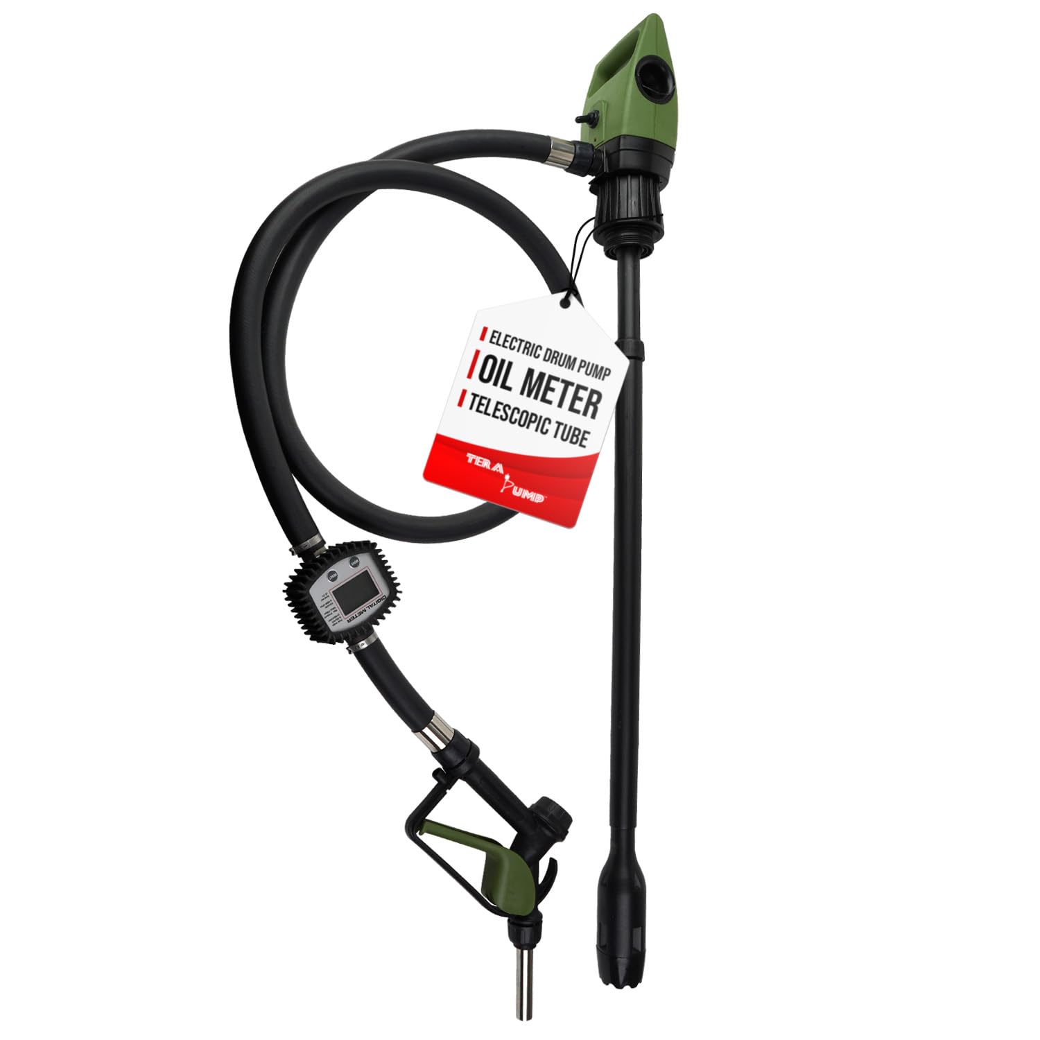 Snapklik.com : TERA PUMP Plug In Electric 55 Gallon Drum Pump, 7.1 GPM ...