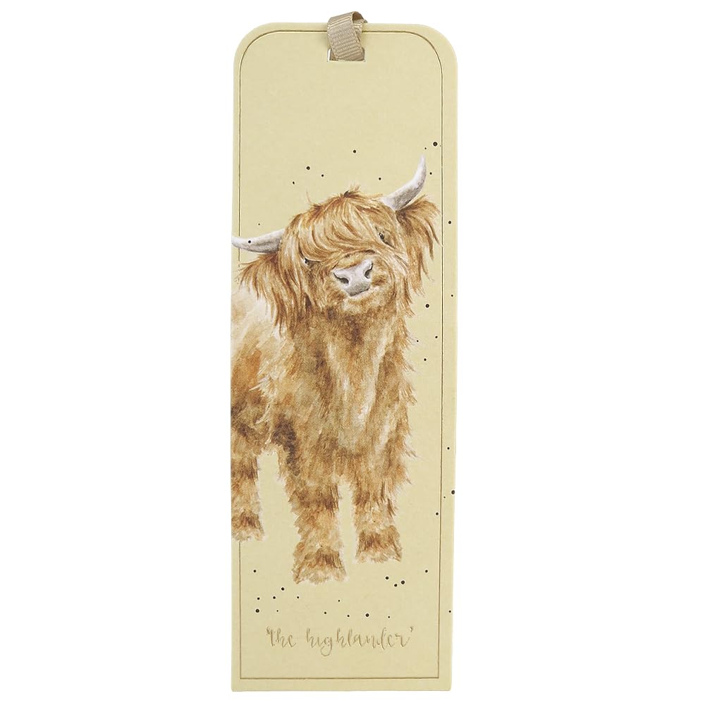 The Highlander' Highland Cow Bookmark : Amazon.co.uk: Stationery ...