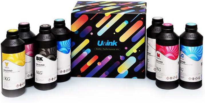 Amazon.com: 1000ml UV Ink Neutral UV Print Ink Price for Printer for ...