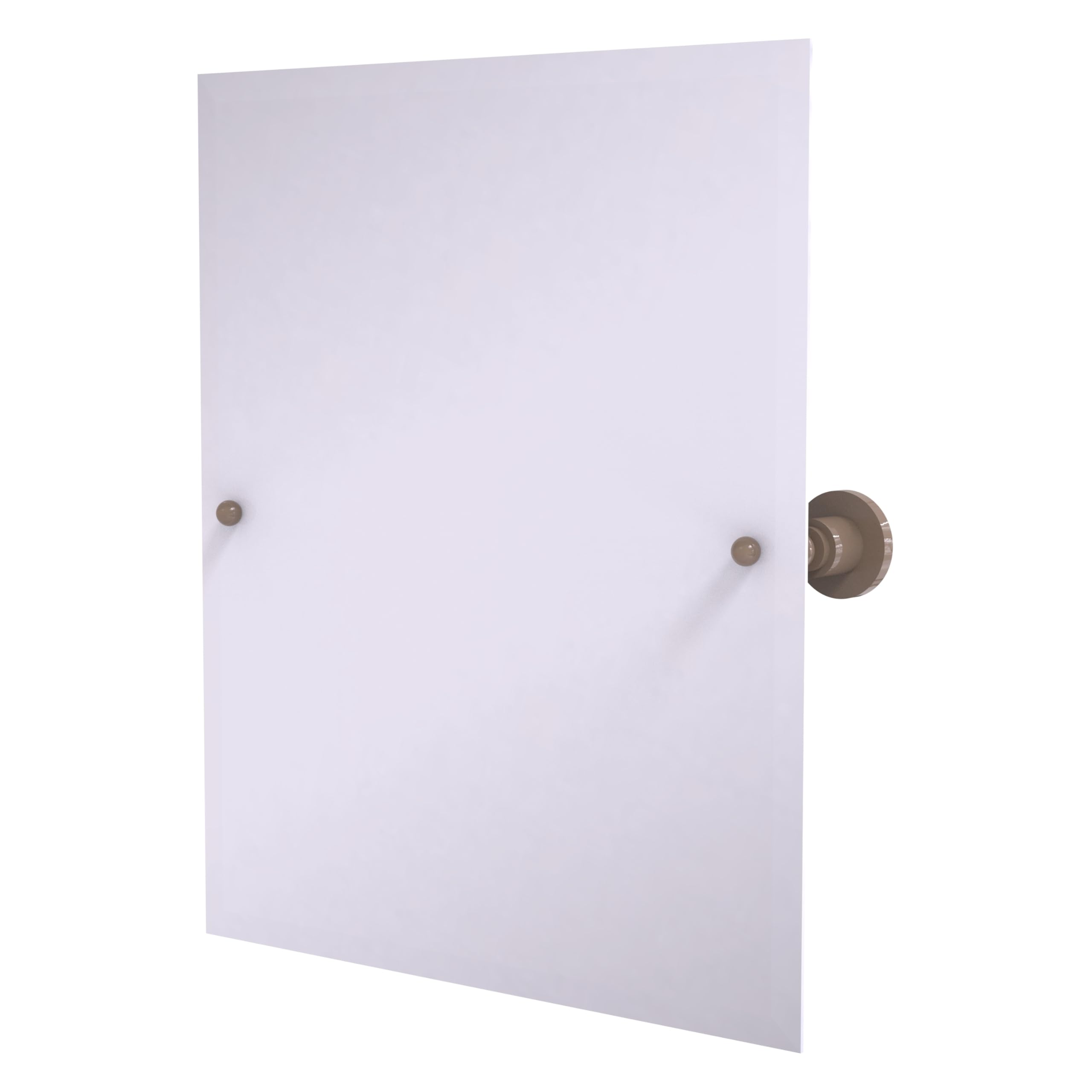 Allied Brass AP-92-SHB Frameless Rectangular Tilt Mirror with Beveled ...