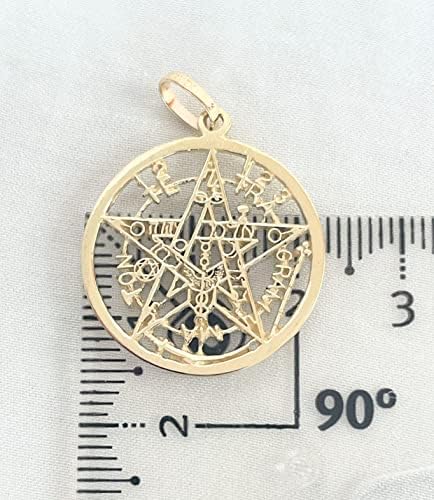 dije medalla de pentagrammaton tetragamaton Pentagrama o tetragrama de ...
