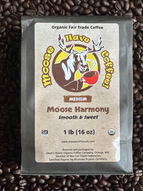 Amazon.com : MOOSE HAVE COFFEE! ORGANIC WHOLE BEAN COFFEE – MOOSE ...