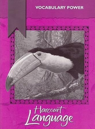 Vocabulary Power, Grade 5 (Harcourt Language): Harcourt, Inc ...