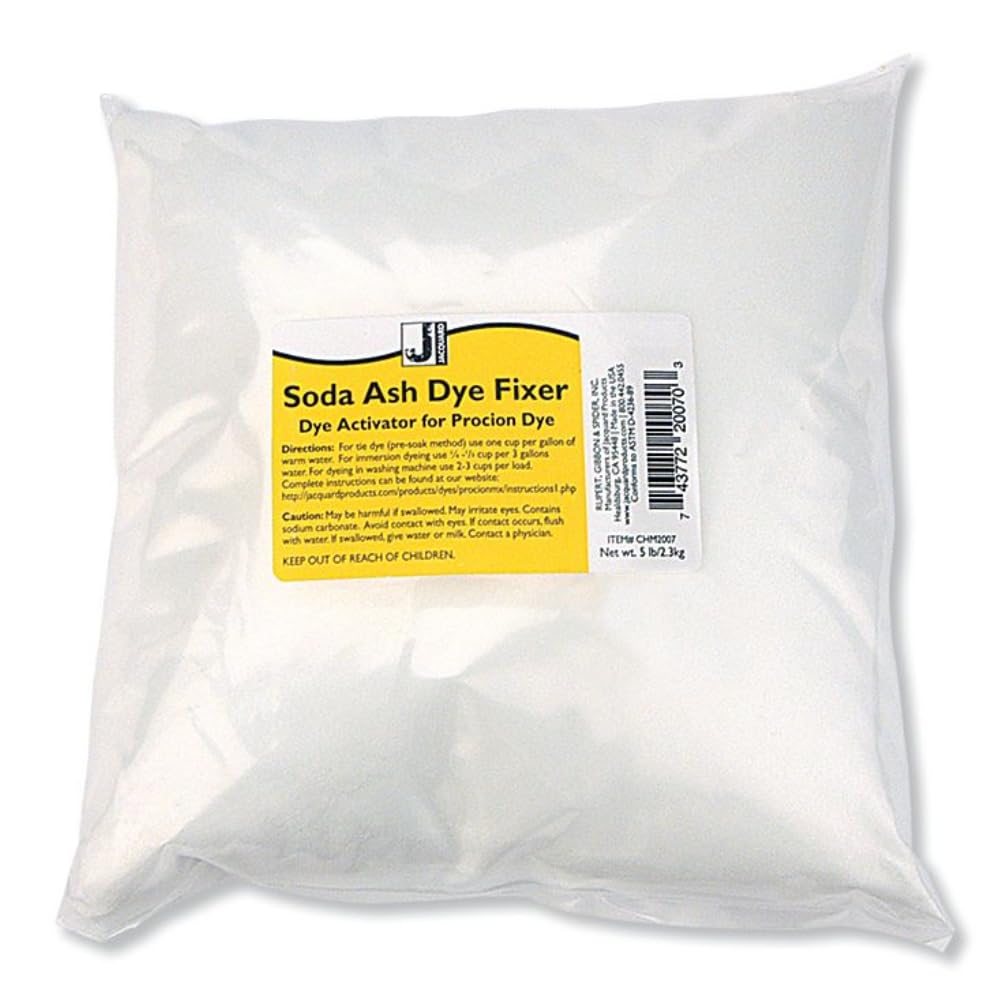 Jacquard Products Soda Ash Dye Fixer 5 Pound : Amazon.in: Home & Kitchen