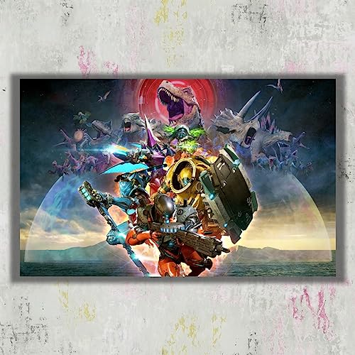 Amazon.com: Exoprimal 2023 Poster, Computer Online Action Game Posters ...