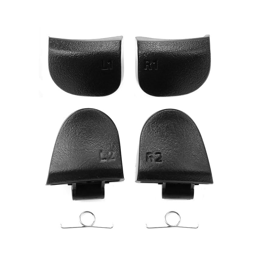 Amazon.com: L2 R2 L1 R1 Trigger Buttons with Springs Replacement for ...