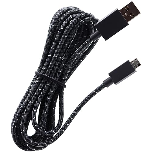 Snapklik.com : Deal4GO Black 27M 9FT Braided Official USB Charging ...