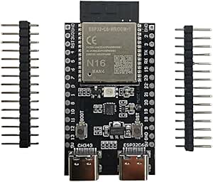 GOSIA ESP32-C6-DevKit N16R2 ESP32-C6 16MB Flash ESP32 WiFi + Bluetooth Internet of Things ...