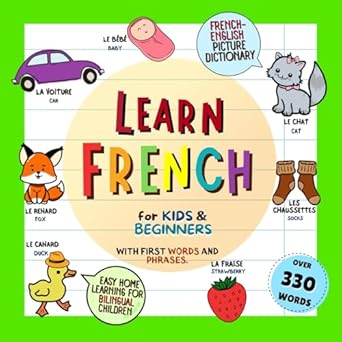 Learn French for Kids & Beginners with First Words and Phrases. French ...