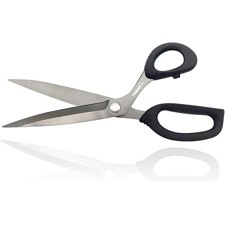 Amazon.com: KAKURI Japanese Fabric Scissors for Sewing Lrage 9.5", Made ...