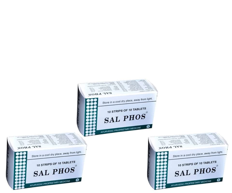 Buy J & J DeChane - SalPhos 10 x 10 Tablets - Pack of 3 Online at Low ...
