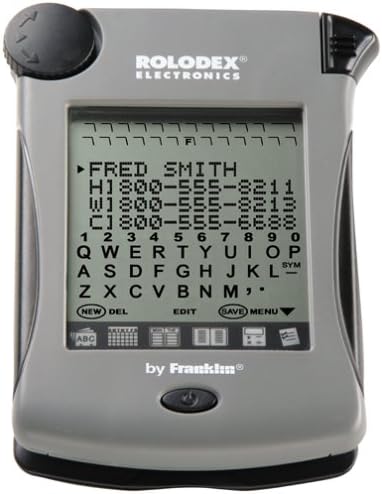 Amazon.com : Franklin Rolodex Electronic Touch File : Computer Parts ...