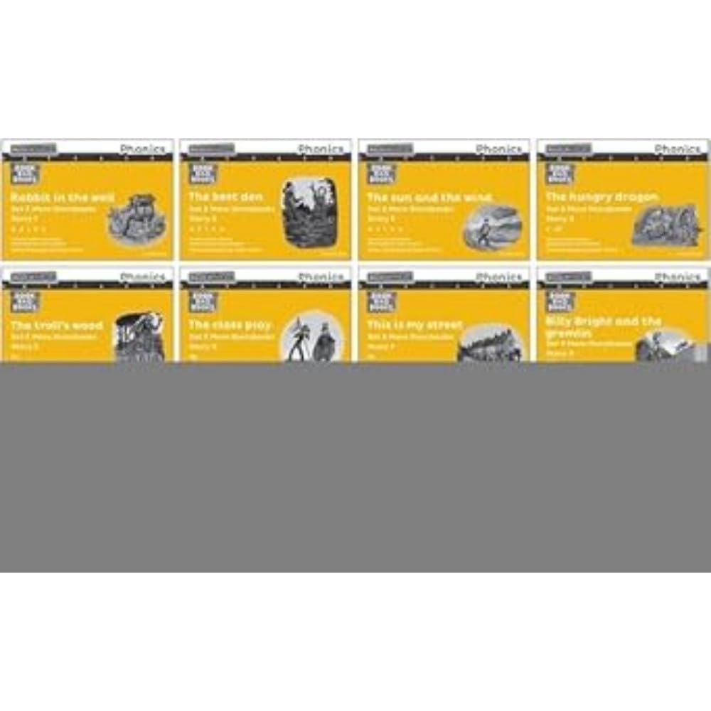 Read Write Inc. Phonics: Yellow Set 5 More Black & White Storybooks ...