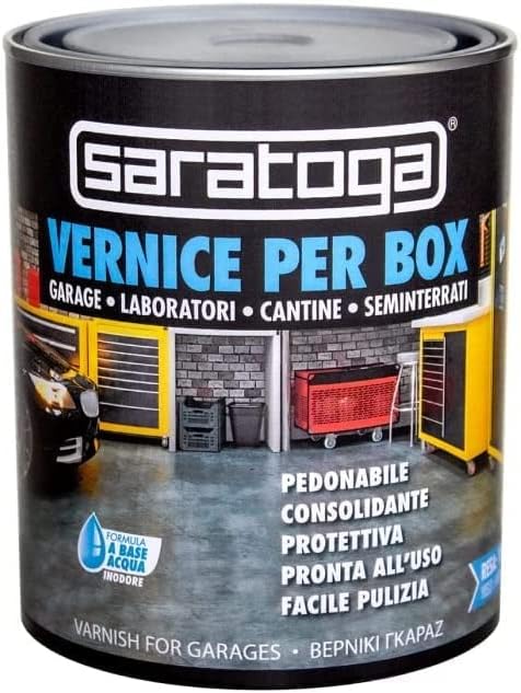 Saratoga Vernice per pavimentazioni Vernice per box garage laboratori ...