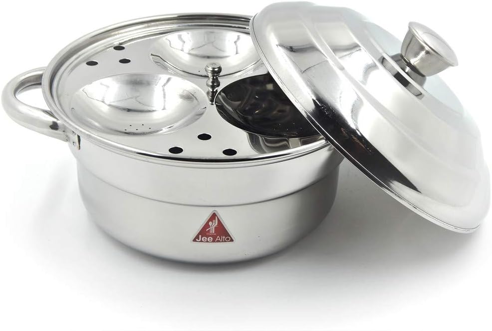 DACE Lite 3 Plate Ss Idli Cooker With Whistle Indicator | Idli Cooker ...