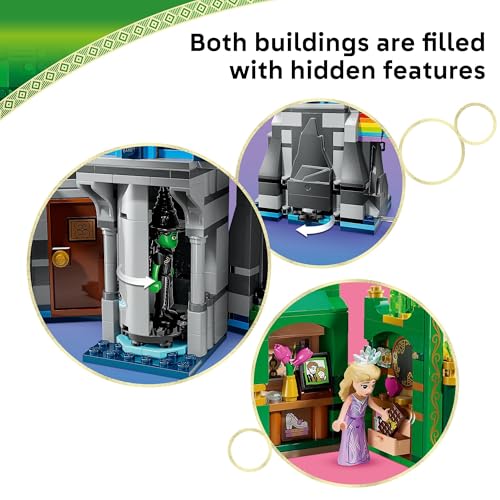 LEGO Wicked Emerald City & Kiamo Ko Castle Building Toy - Elphaba ...