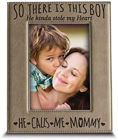Amazon.com - HiLus Mom Wood Frame, Wooden Picture Frame Gift, Mom ...