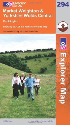 Free UK walks covered by the Ordnance Survey Explorer map 294 - Market ...