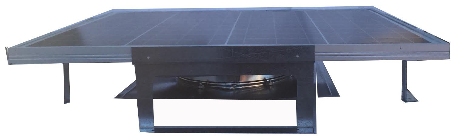 Amtrak Solar Powerful 100 watt Roof Mounted Solar Attic Fan Quietly ...