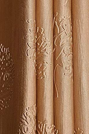 STYLOCASA Polyester Tree Punching Design Fabric Material for Curtain ...