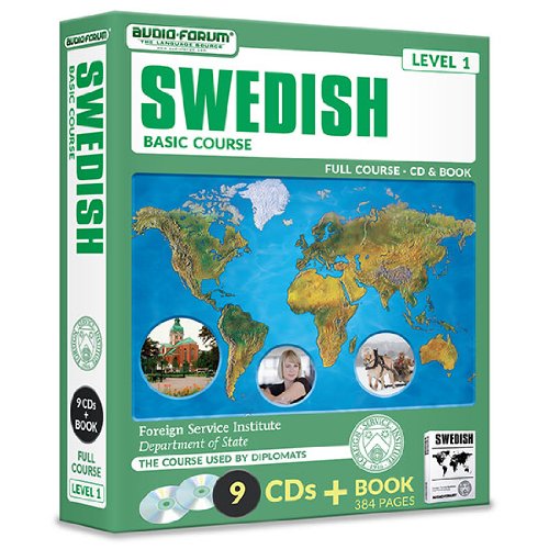 Amazon.com: FSI: Basic Swedish (9 CDs/Book): 9781623920531: Foreign ...