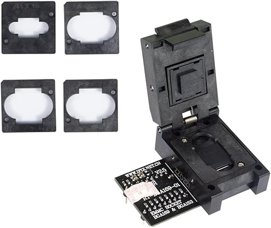 RT BGA169 01 BGA169 BGA153 EMMC Adapter V2 5 With 4Pcs BGA Bounding rt-bga169-01-bga169-bga153-emmc-adapter-v2-5-with-4pcs-bga-bounding