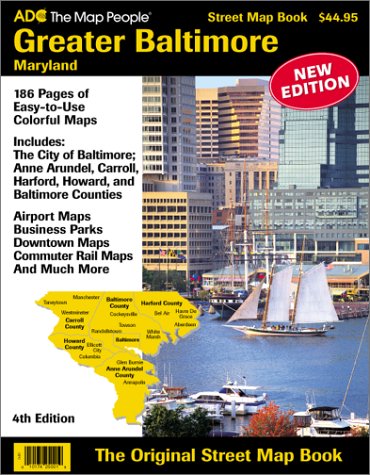 Baltimore, MD Greater Atlas: Adc: 9780875302065: Amazon.com: Books