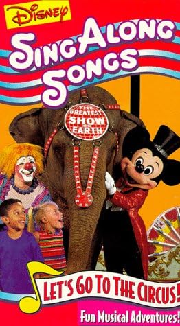 Amazon.co.jp: Disney Sing Along Songs: Let's Go to the Circus [VHS ...
