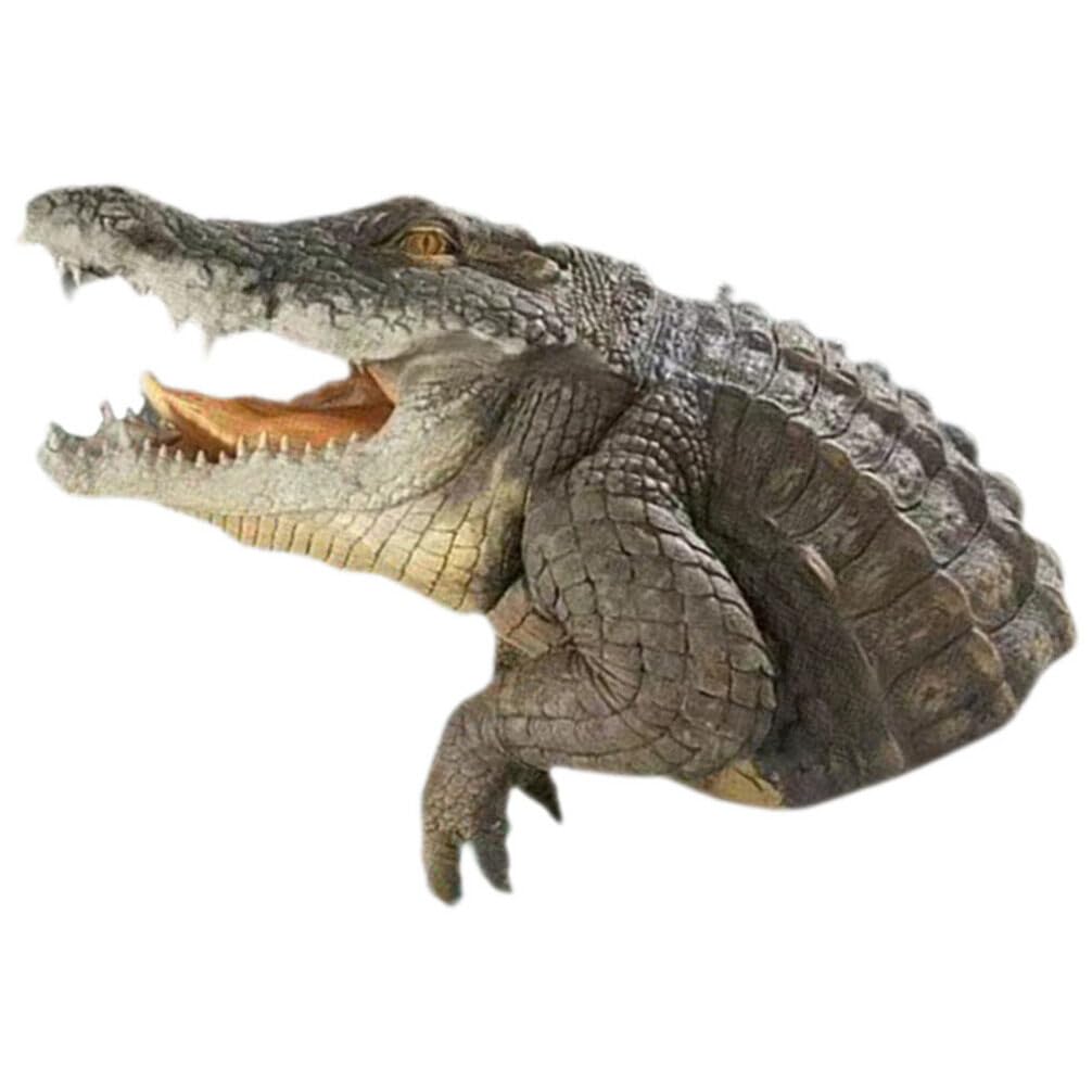 Amazon.com: Ocean Decor Pond Floating Alligator Head Pool Float Fake ...