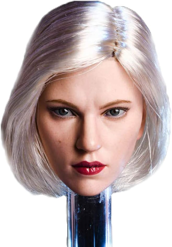 Amazon.com: HiPlay 1/6 Scale Female Figure Head Sculpt, Beauty Charming ...